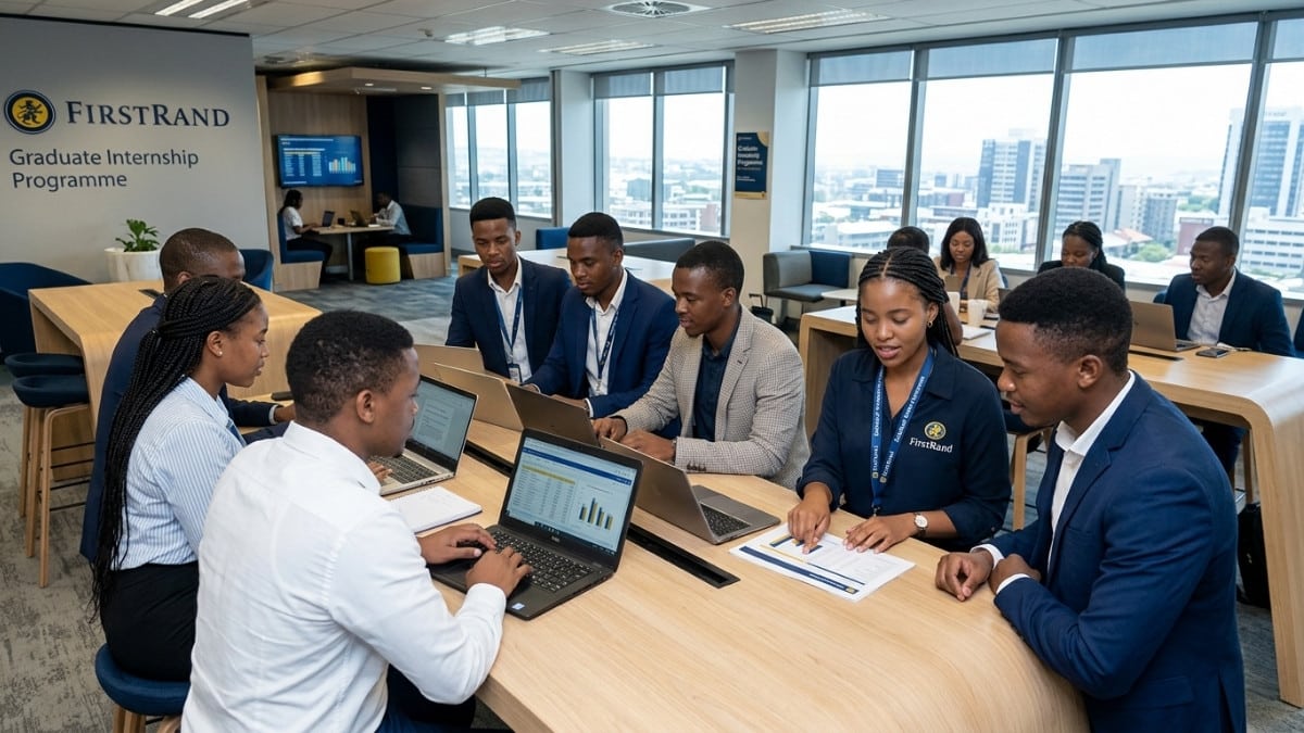 FirstRand FirstJob Graduate Internship 2026 in Johannesburg