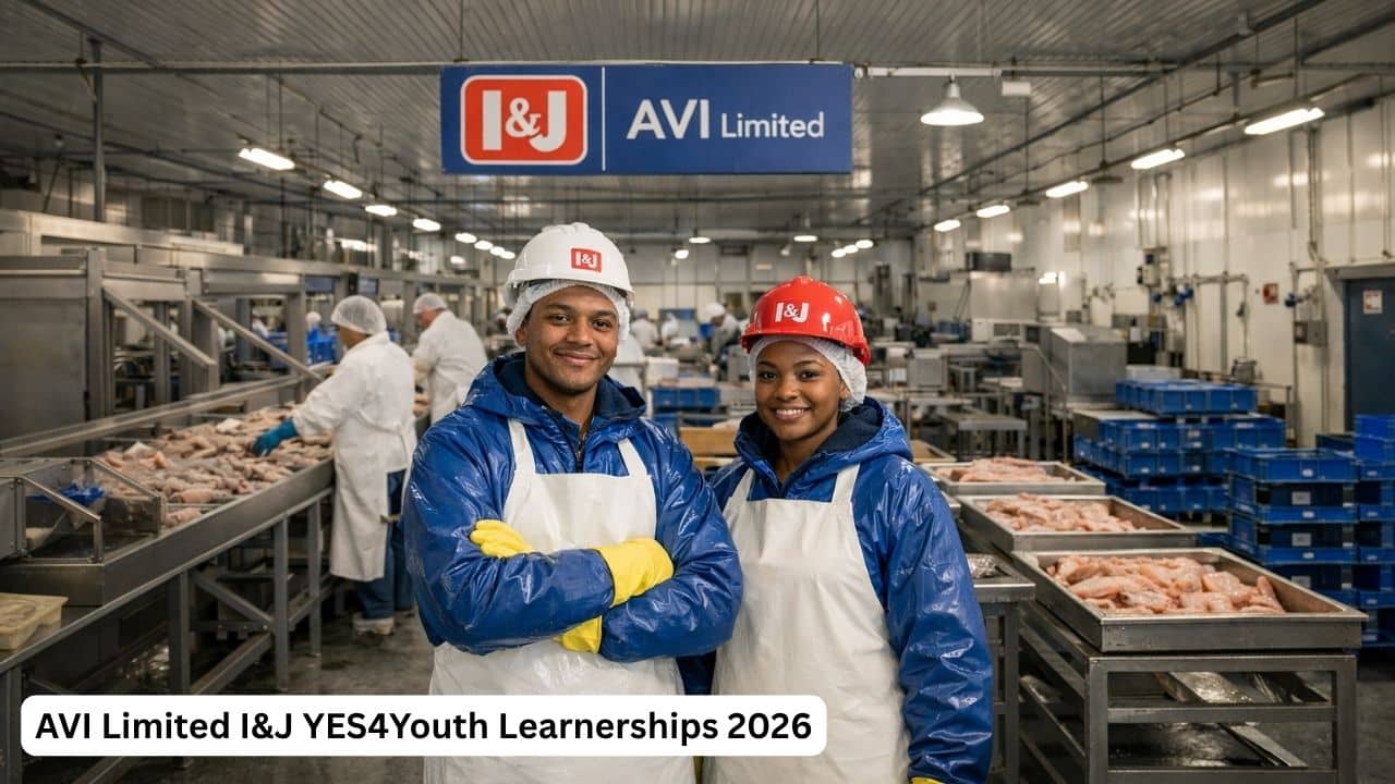 AVI Limited (I&J) YES4Youth Learnerships 2026 Now Open for Unemployed Youth