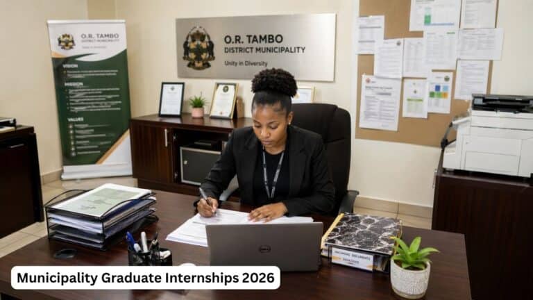 O.R. Tambo District Municipality Graduate Internships 2026 Open With R6 ...