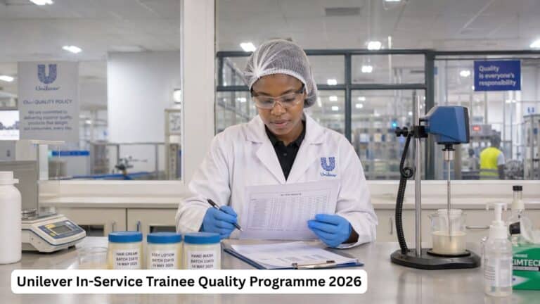 Unilever Opens In-Service Trainee Quality Programme for 2026