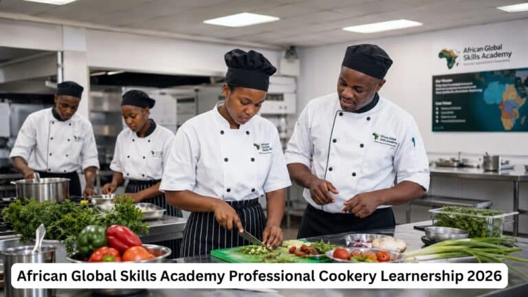 African Global Skills Academy Professional Cookery Learnership 2026 ...