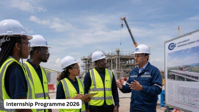 China Harbour Engineering On-the-Job Training Internship Programme 2026
