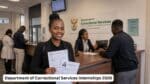 Department of Correctional Services Internships 2026: R8 174.75 Monthly ...