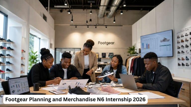 Footgear Planning & Merchandise N6 Internship 2026: 18-Month Retail ...