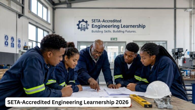SETA-Accredited Engineering Learnership 2026 Opens With R5,600 Monthly ...